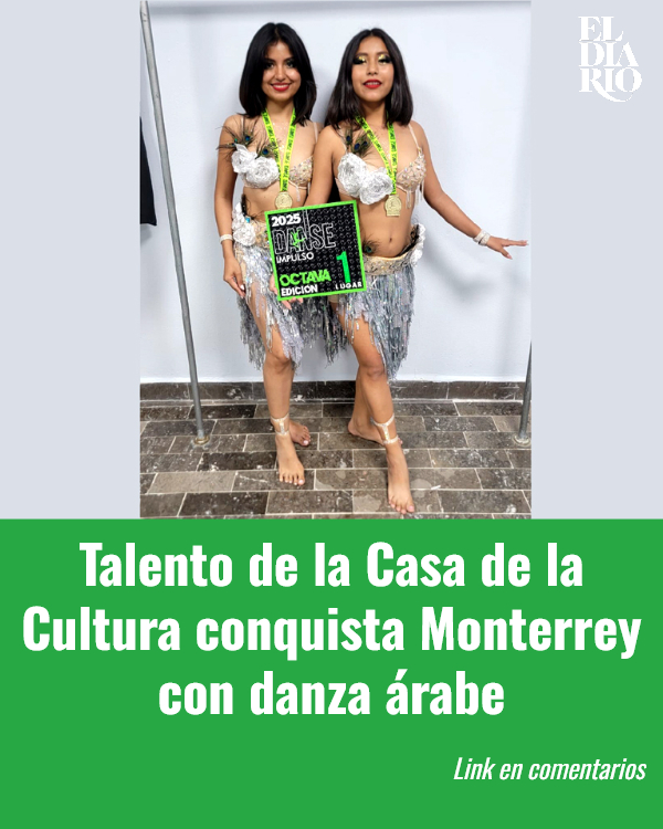 Talento de la Casa de la Cultura conquista Monterrey con danza árabe
